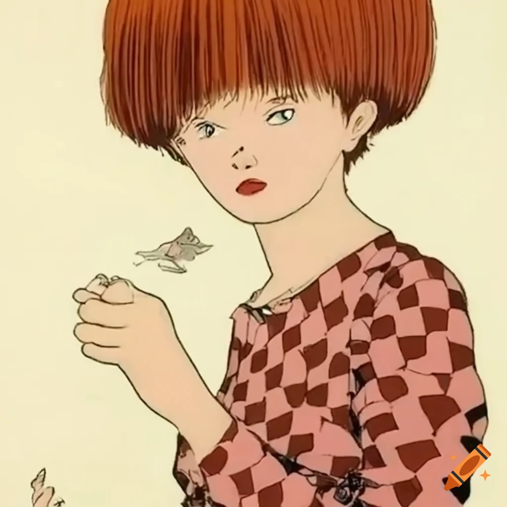 Cover art of the prime of miss jean brodie by katsuhiro otomo on Craiyon