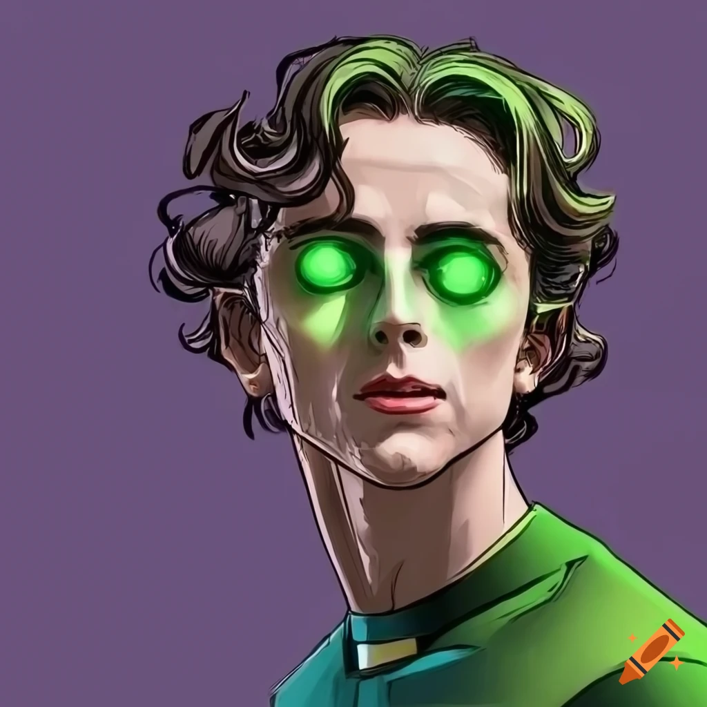 Timothee chalamet as romulan praetor shinzon in star trek nemesis on ...