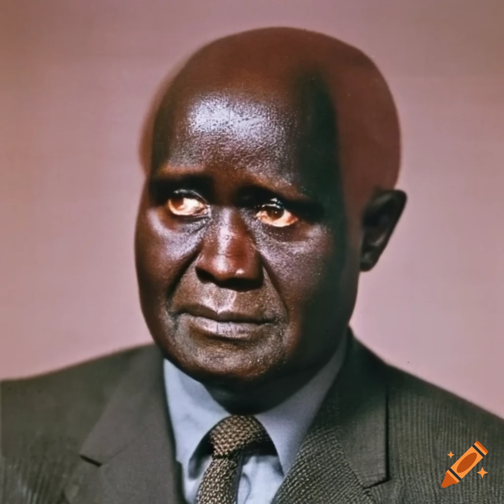 Photograph of kenneth kaunda, zambian politician in 1983 on Craiyon