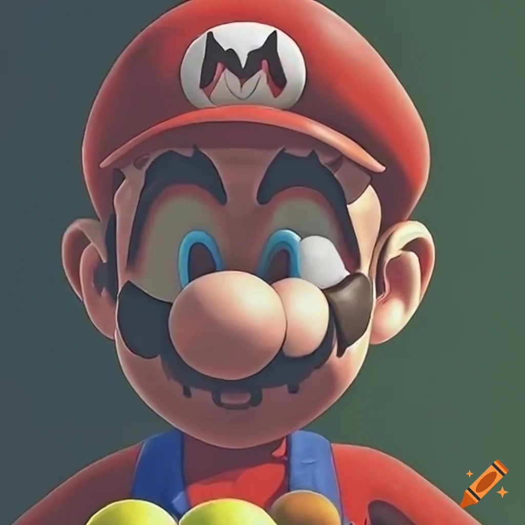 Artwork of mario and luigi in a thrilling scene on Craiyon