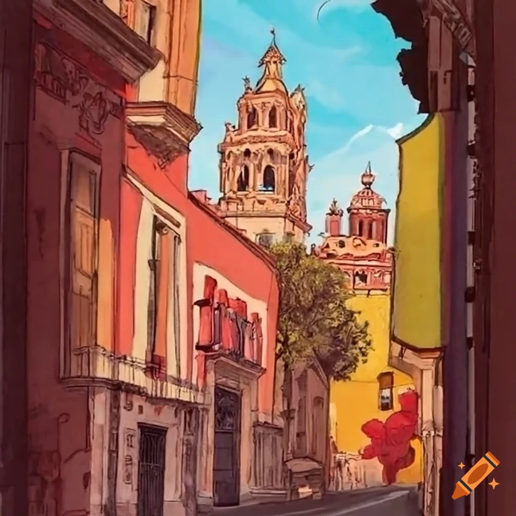 Image of morelia city on Craiyon