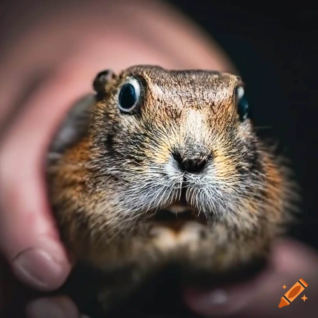 Mortician preparing an animal for burial