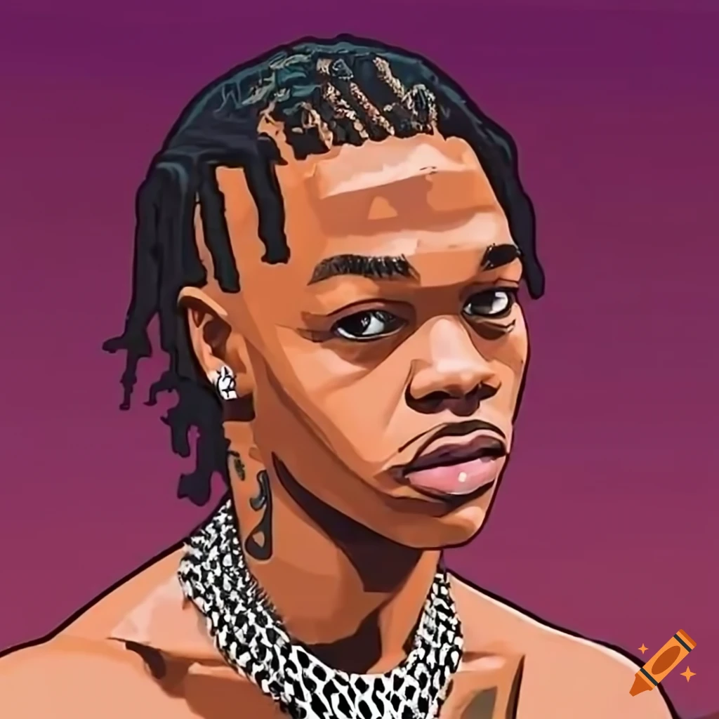 Lil baby, the charismatic rapper on Craiyon