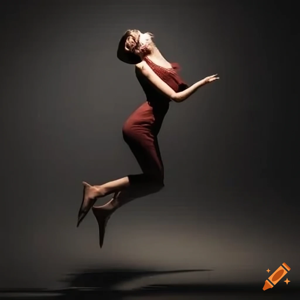 Man jumping in the air