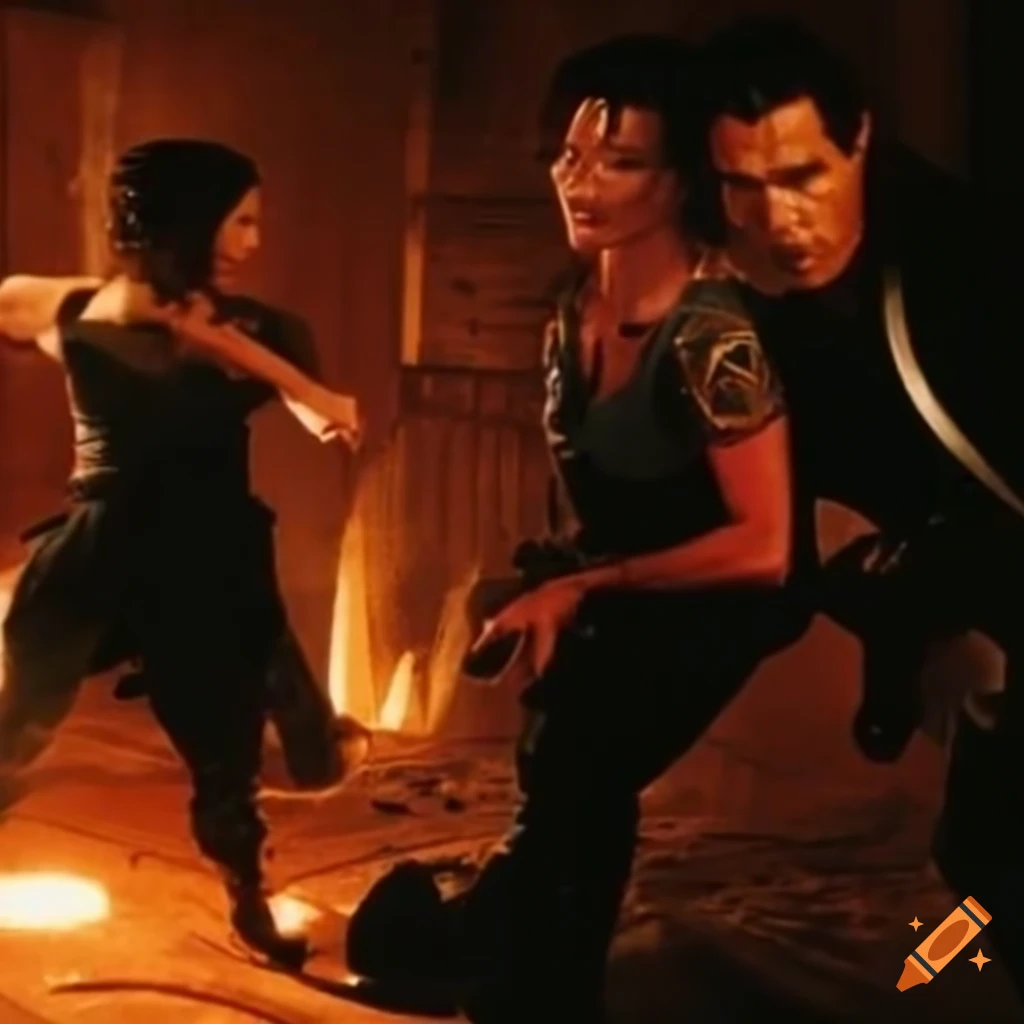 Maximum action logo on Craiyon