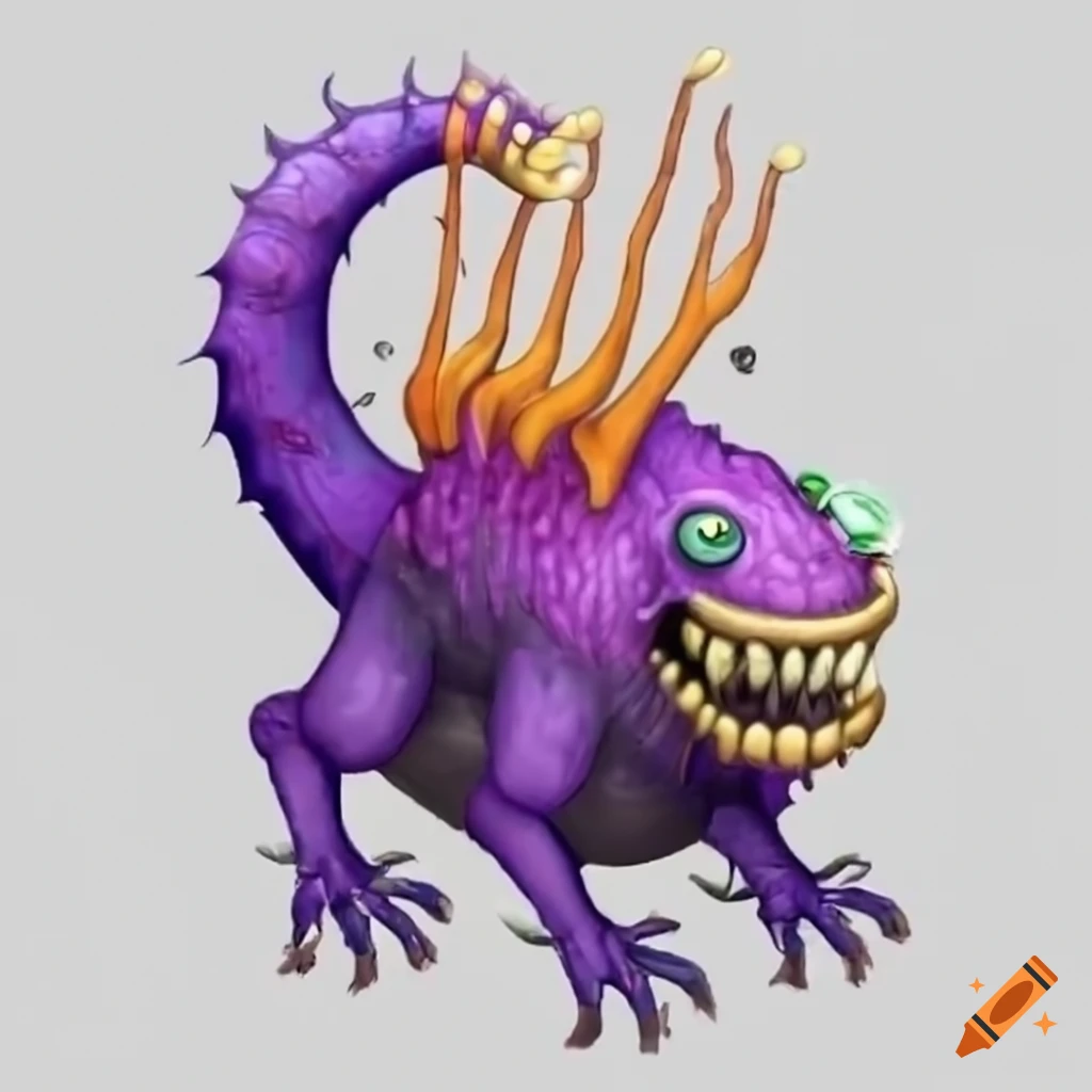 Image of a poisonous mech dragon from my singing monsters on Craiyon