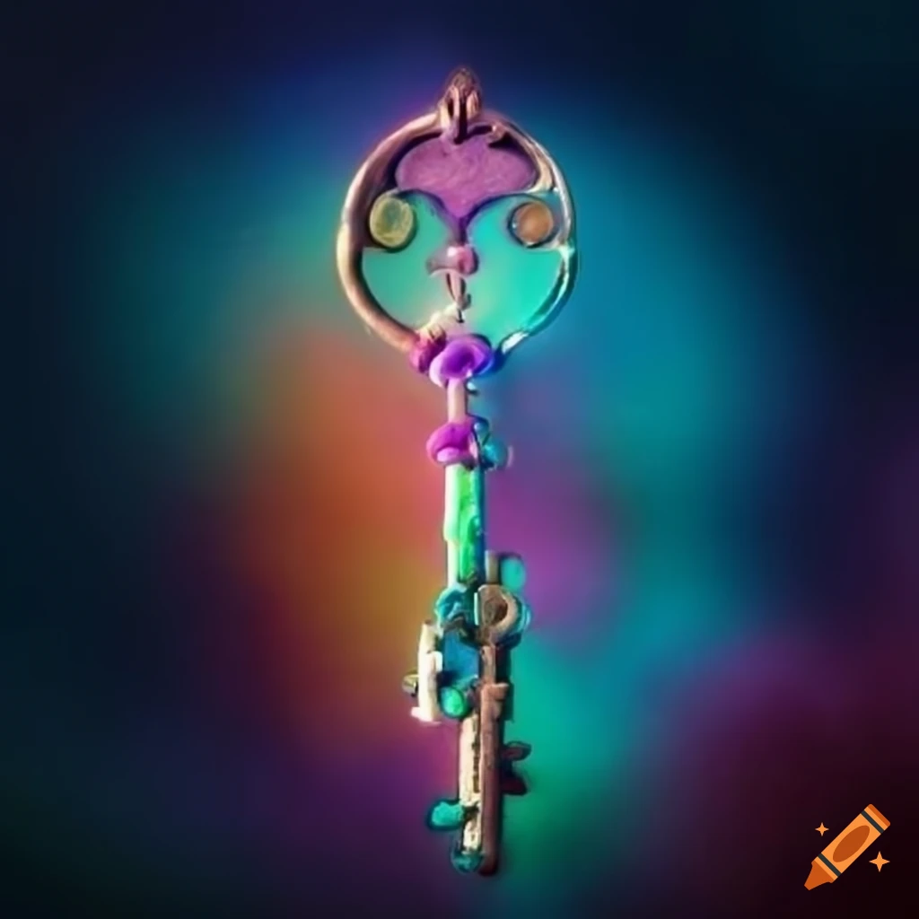 Blocky lockpick on Craiyon