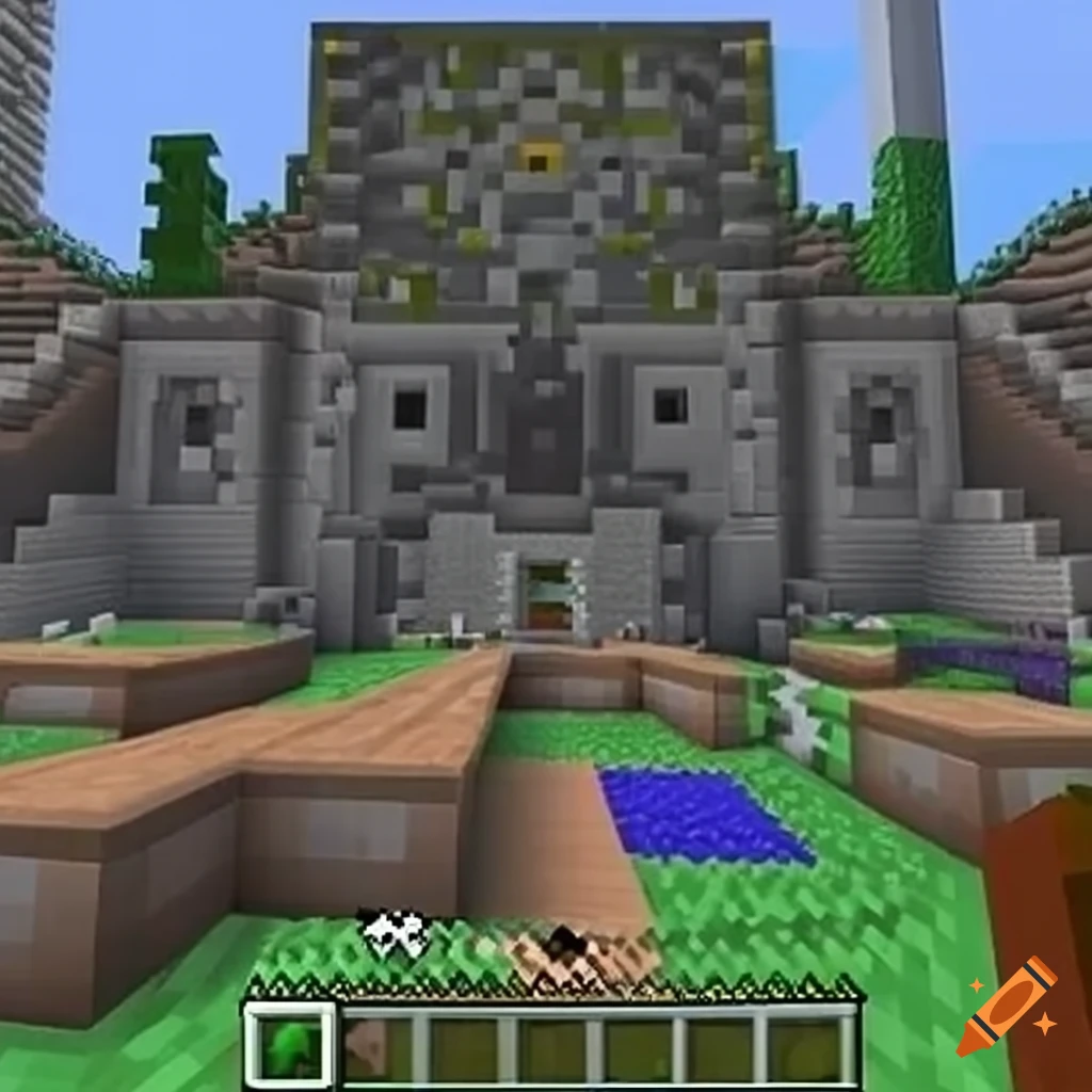 No-login-required minecraft game on Craiyon