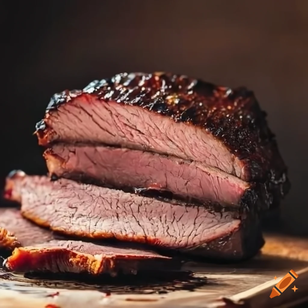 Brisket dish on Craiyon