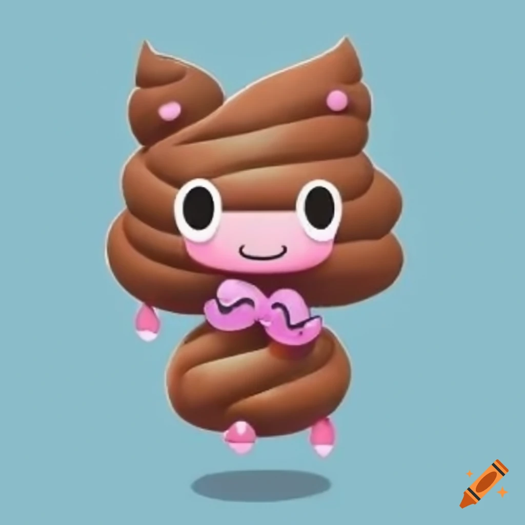 Sanrio poop emoji - hello shitty