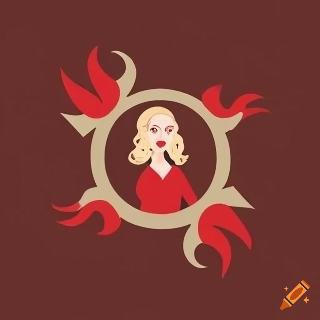 Minimalistic logo design of sabrina spellman