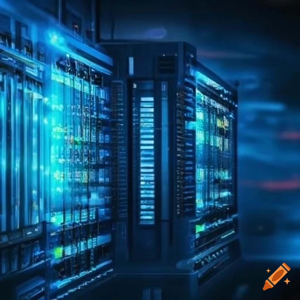 Servers suitable for business on Craiyon