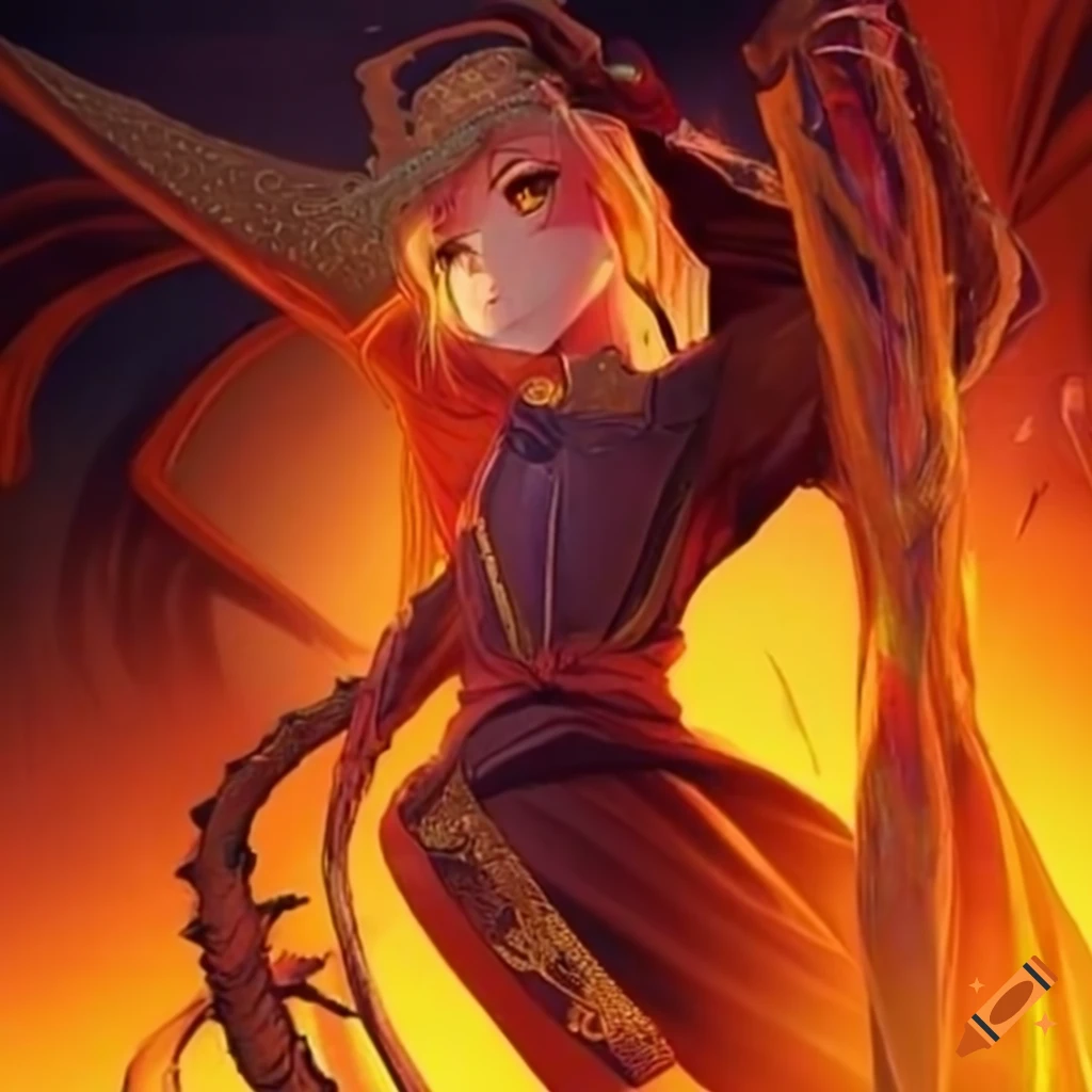 Fire Dragon Girl Anime