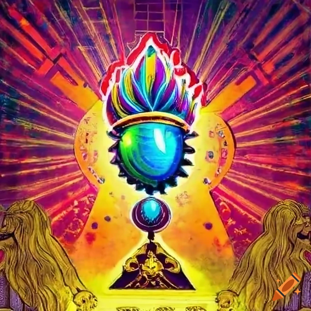 Symbol of the Lion of Judah and the Root of David on Craiyon