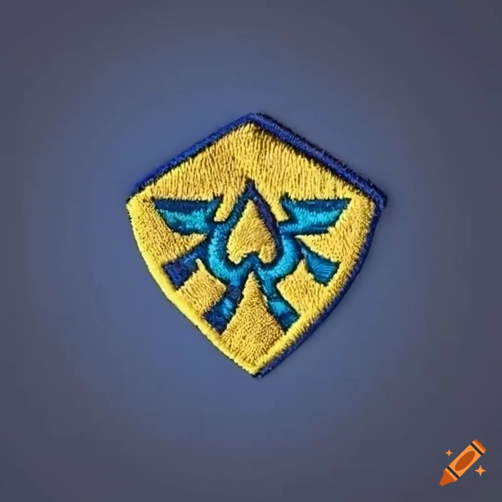 Patch design in zelda style on Craiyon