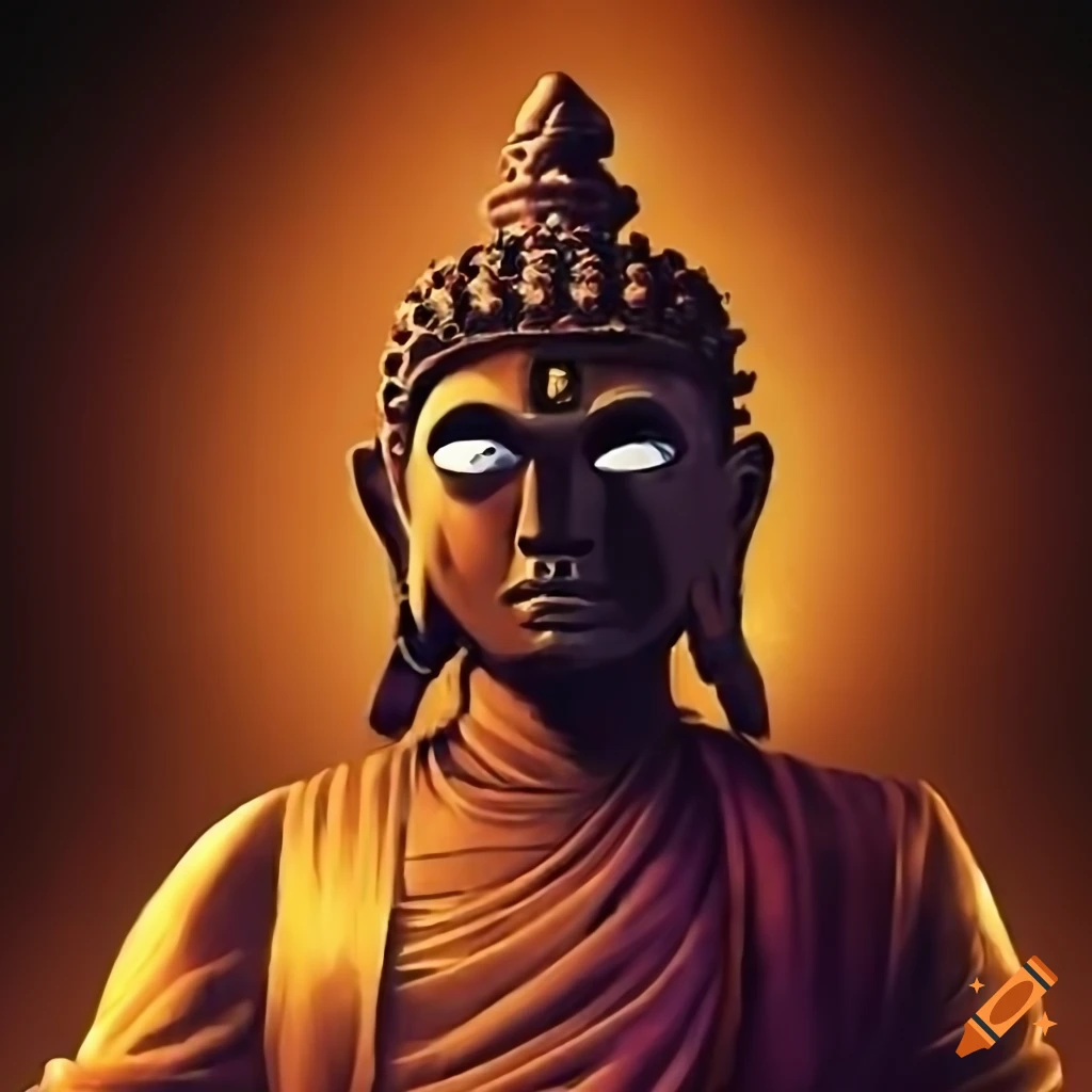 Depiction of a spiritual demon on Craiyon