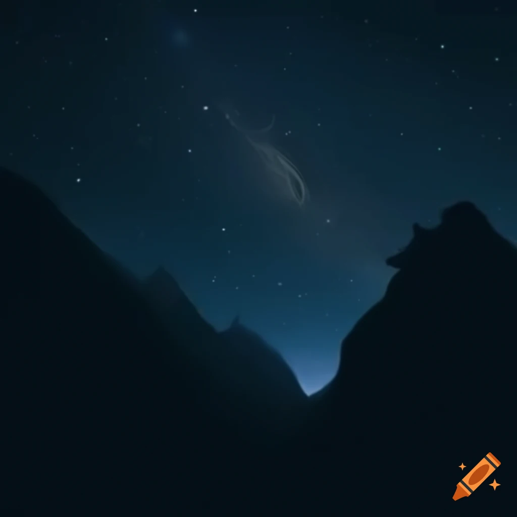 Celestial artwork depicting a distant and hopeless scene on Craiyon