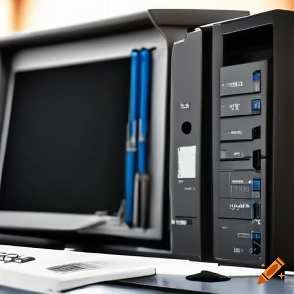 Computer opening doors