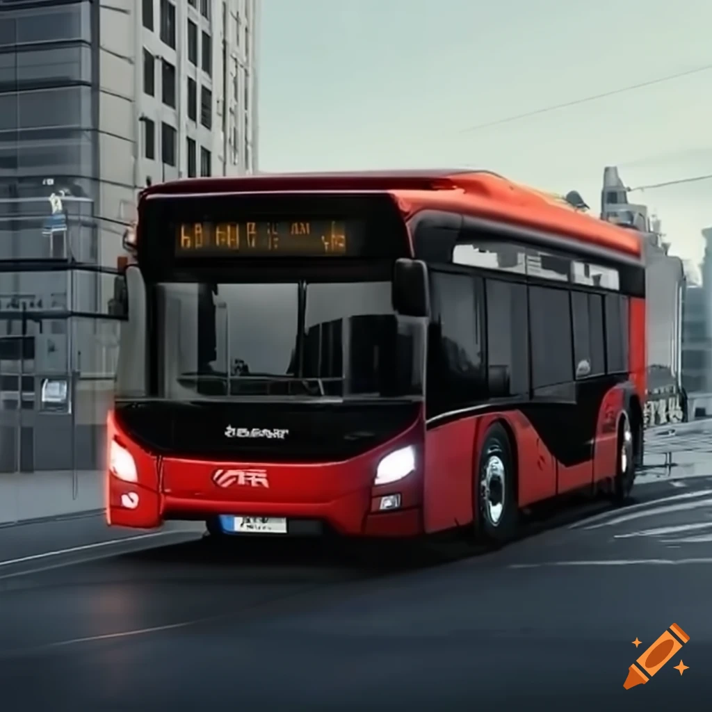 Scania citywide bus in 2021 on Craiyon