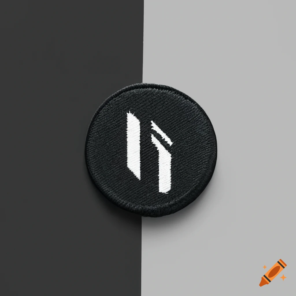 Minimalist logo patch design on Craiyon