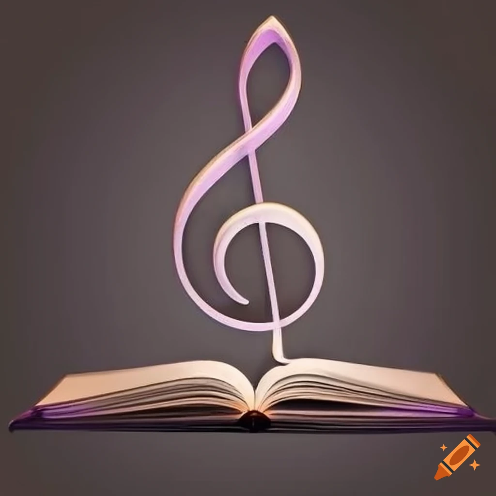 Frontpage of a music theory book on Craiyon