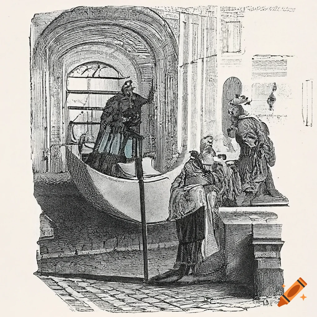 Illustrations of jules verne ruritanian books on Craiyon