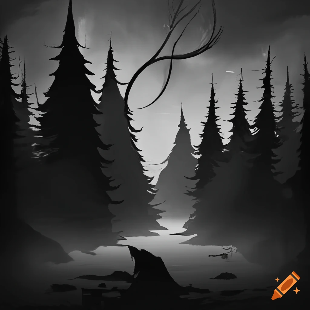 Exploring the vast wilderness on Craiyon