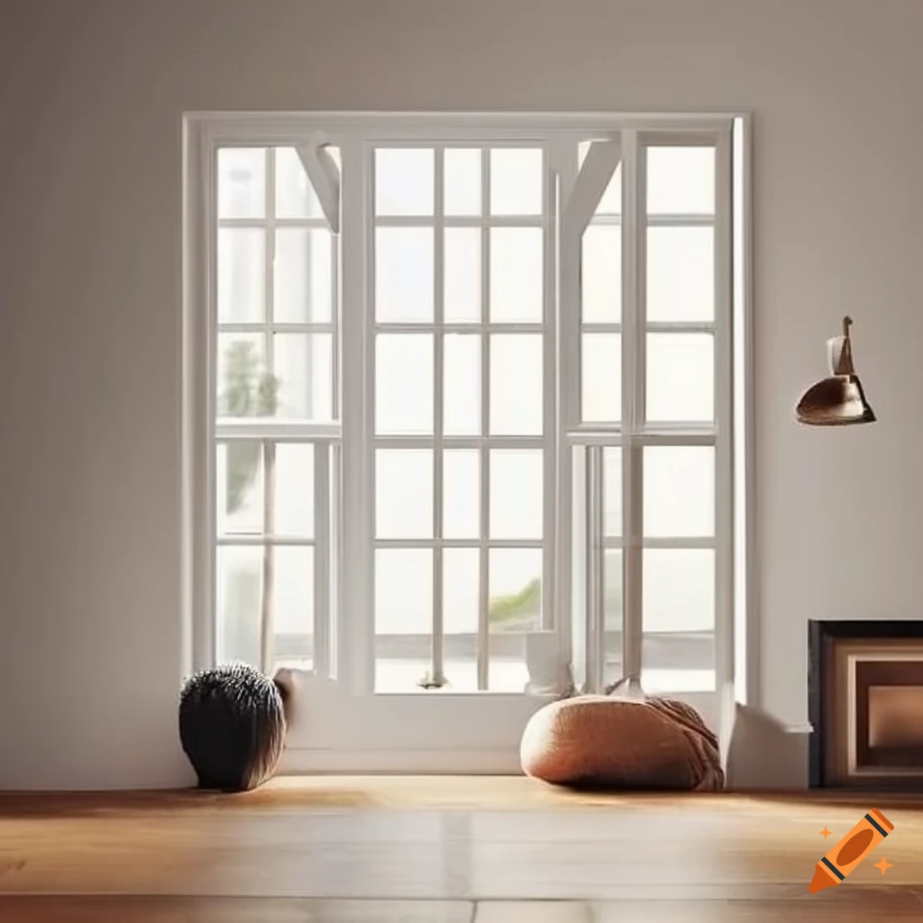 Pvc window for home improvement on Craiyon