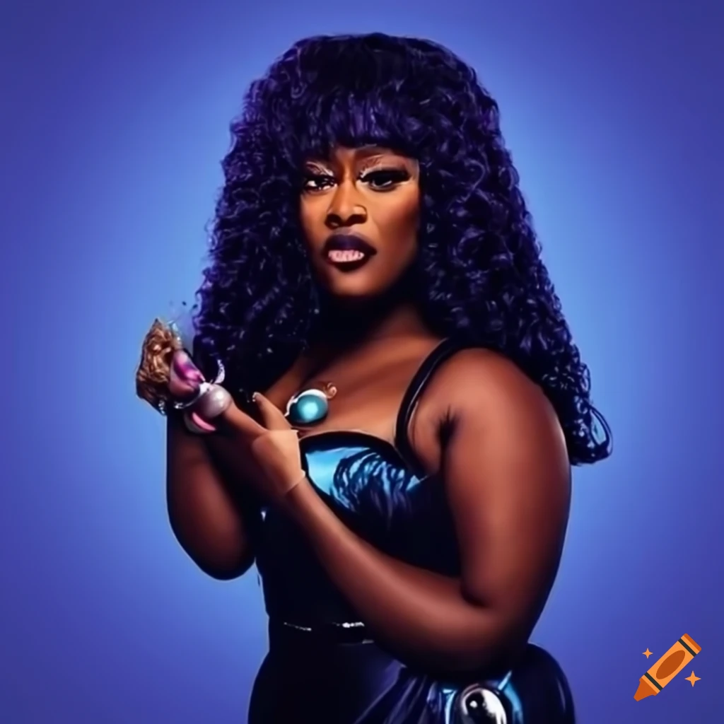 Cupcakke dressed as a doctor