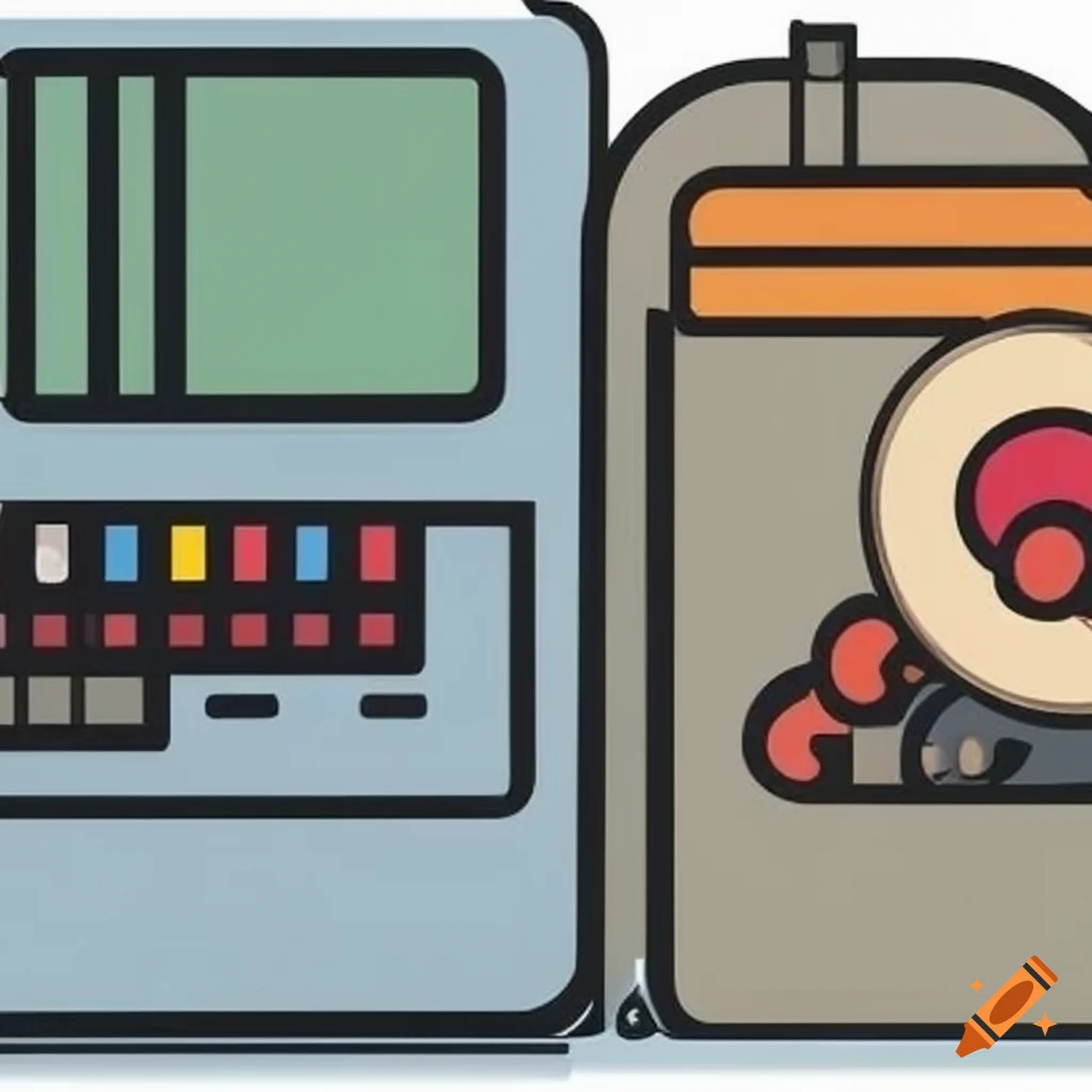 Icon of a paper slitter rewinder machine