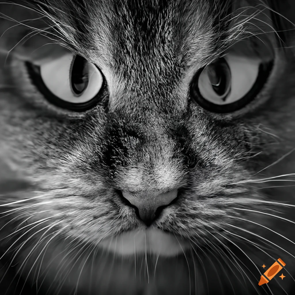 Cat with an attitude on Craiyon