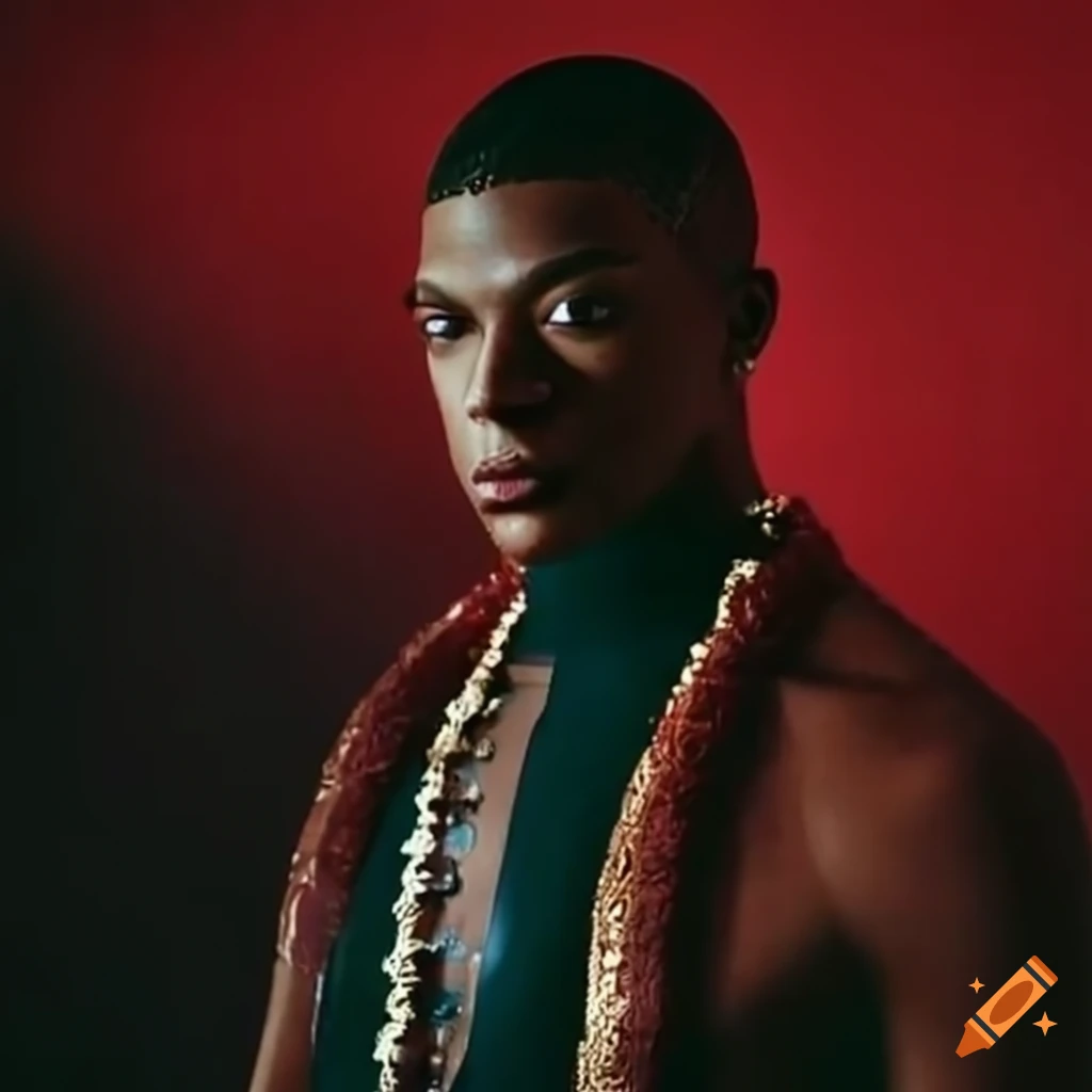 Kyllian mbappe sitting on a throne on Craiyon