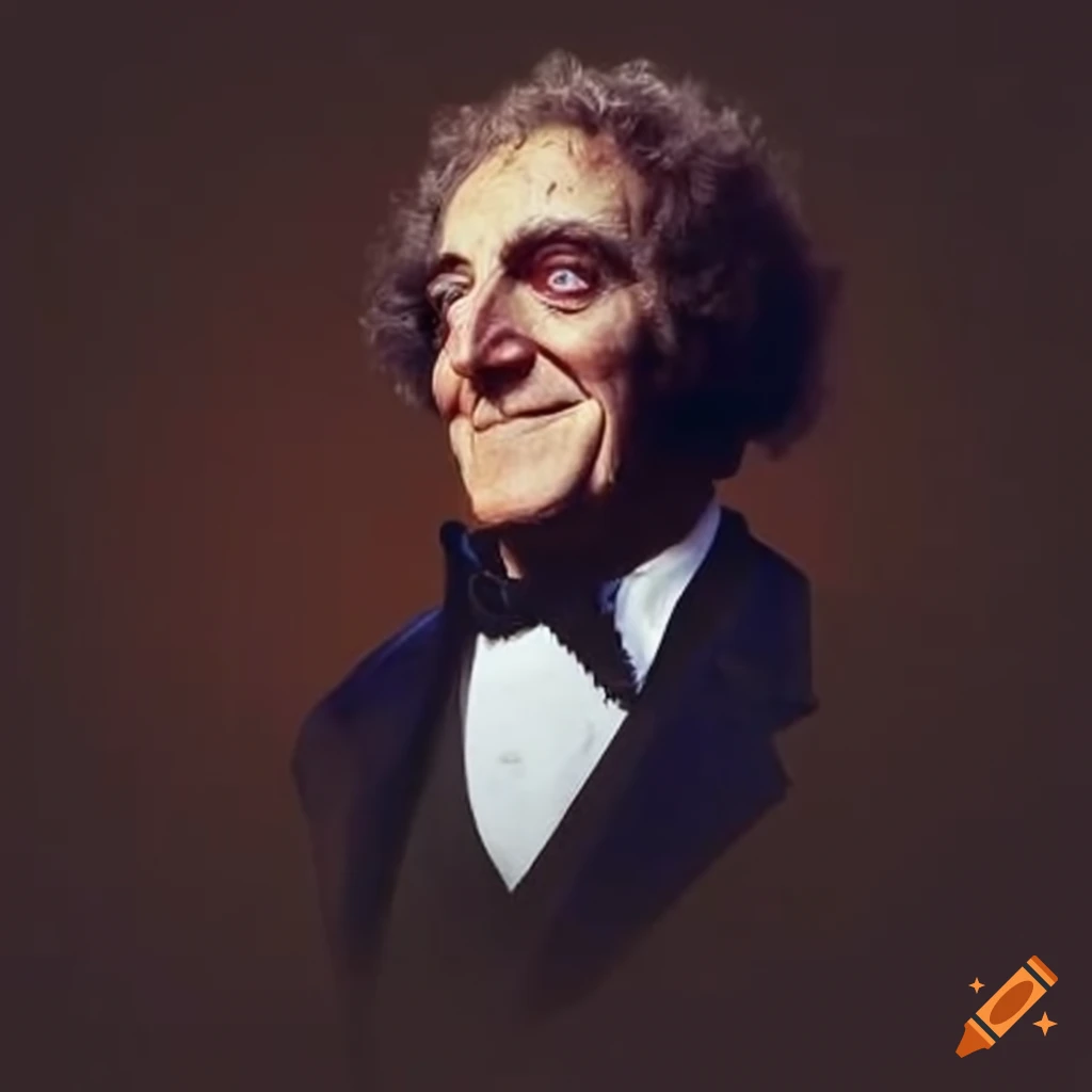 Portrait of us president marty feldman