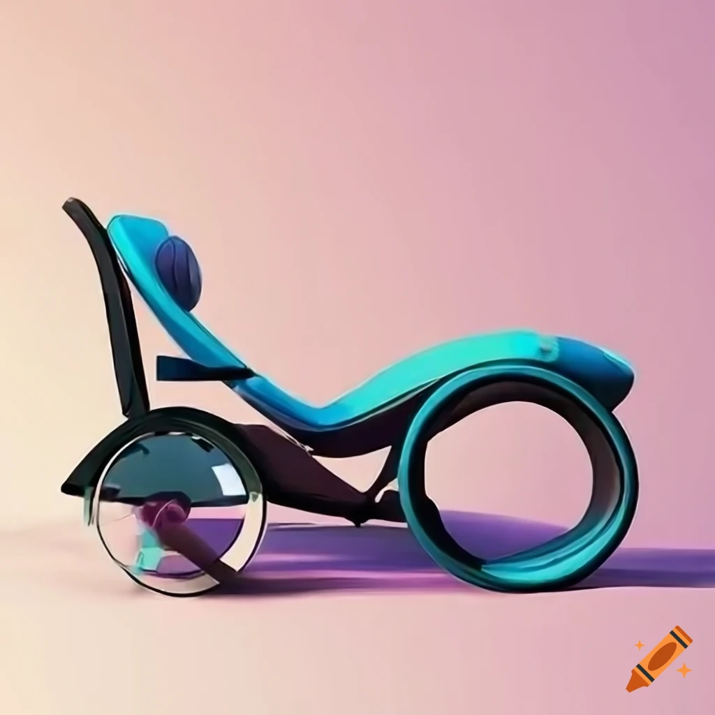 Futuristic car rendering on Craiyon