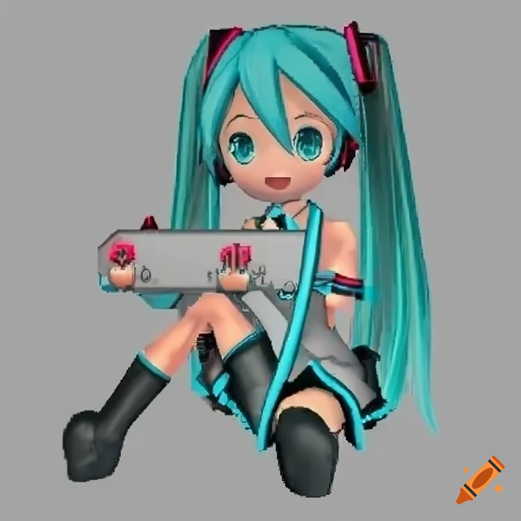 Hatsune miku as warhammer 40k tech-priest explorator in red robes and ...