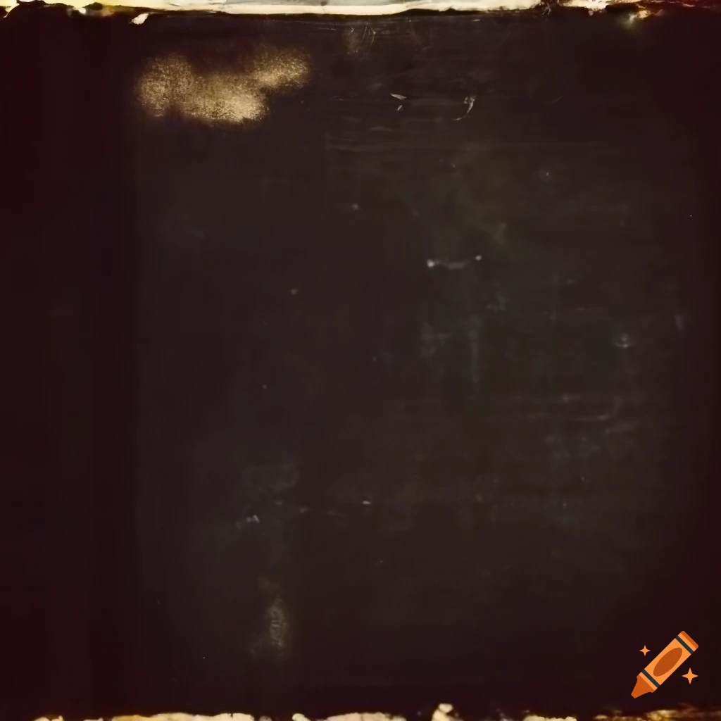 Close-up of a scratched vintage film photo on Craiyon