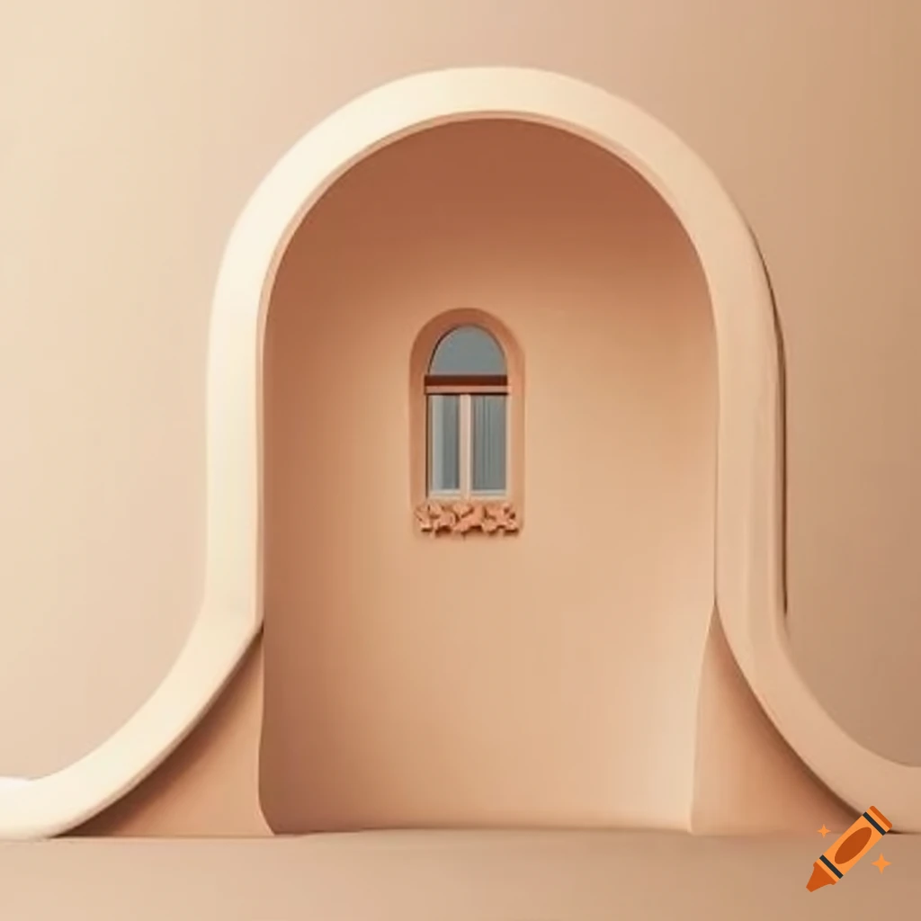 Real beige architecture on Craiyon