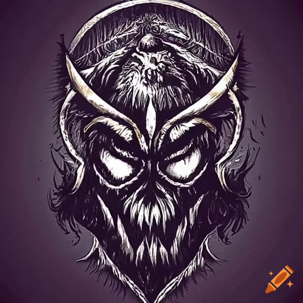 Evil and good logo on Craiyon