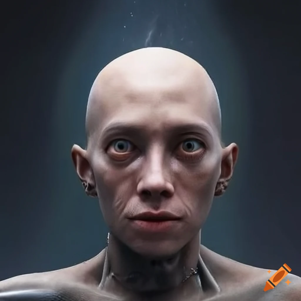 Hyper-realistic photograph of a handsome extraterrestrial on Earth on ...