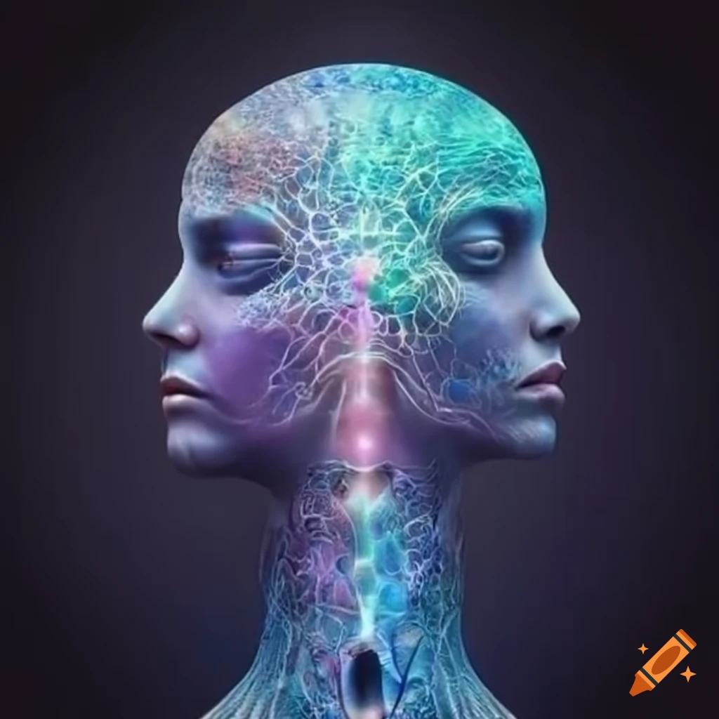 Artistic representation of human consciousness