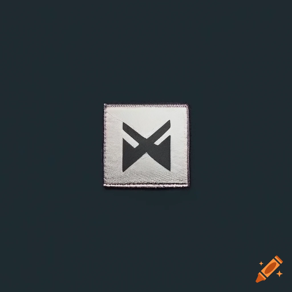 Minimalist logo patch for architectural design firm on Craiyon