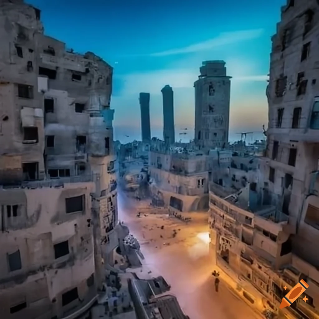 Concept art of futuristic city in 2085 on Craiyon