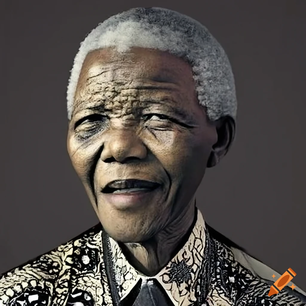 Art of nelson mandela on Craiyon