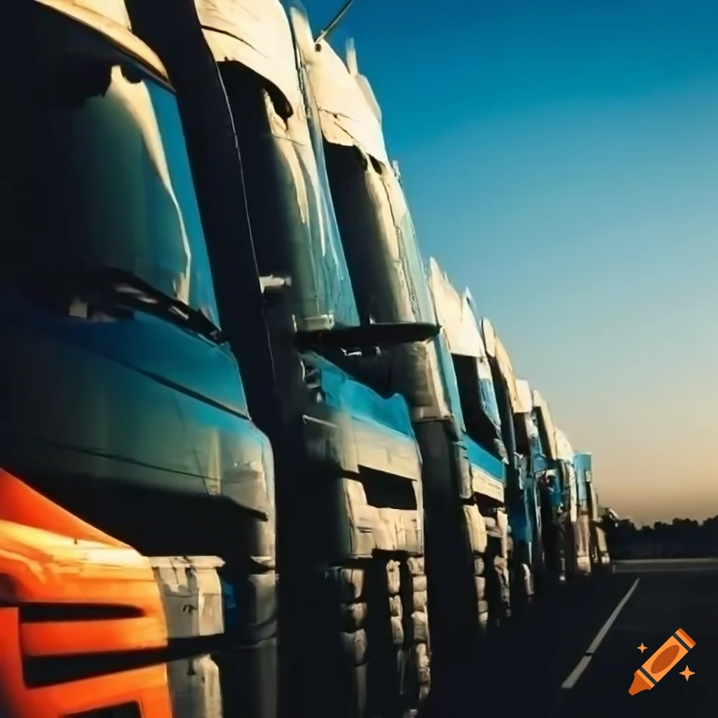 Photorealistic image of a contemporary distribution center on Craiyon