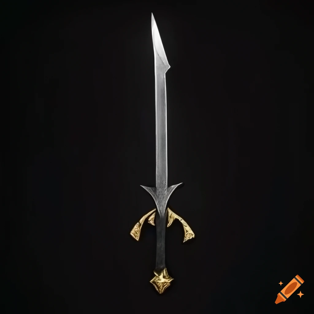 Green detailed chinese glaive on Craiyon