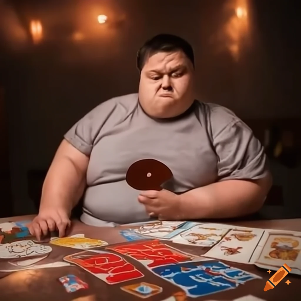 Man With Autism Playing Magic The Gathering On Craiyon