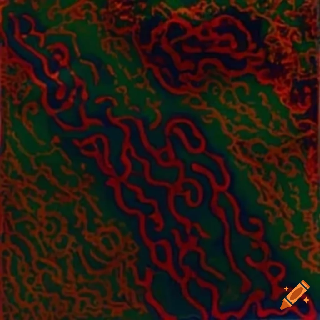 Satellite image of geocities on Craiyon