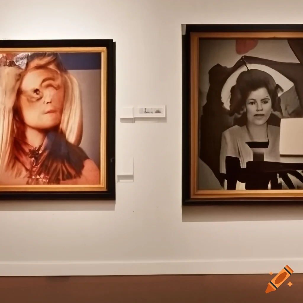 1970s art gallery photo