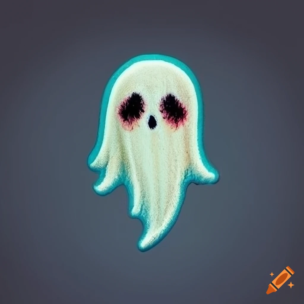 Unique ghost design patch