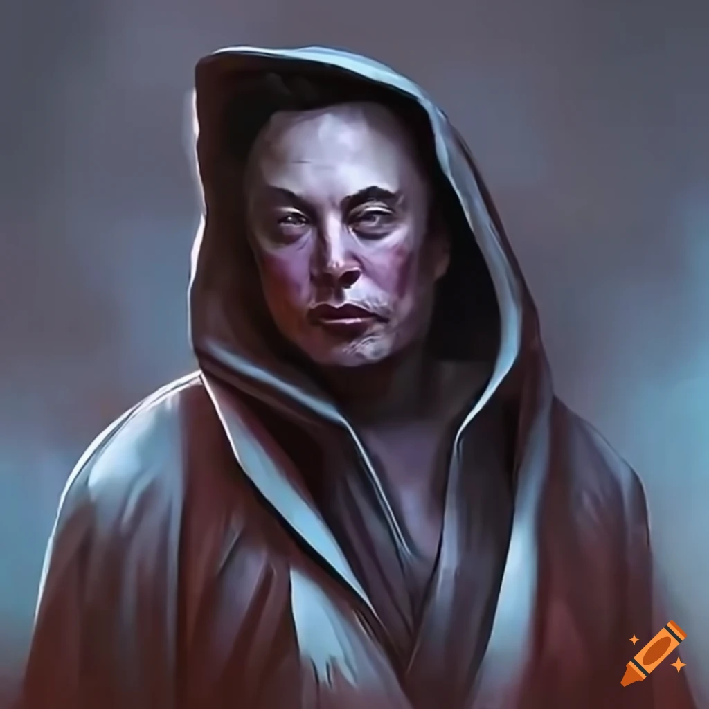 Elon musk in a woolen hat in 3d on Craiyon